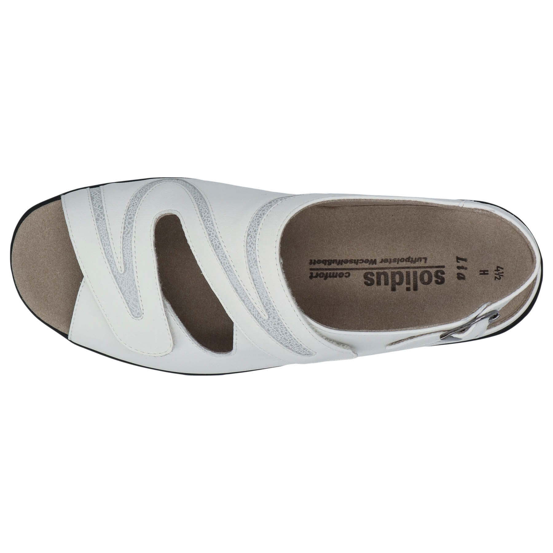 Solidus 73043 10328 Lia - Weite H weiss | Sandalen Wellness | Sandalen ...