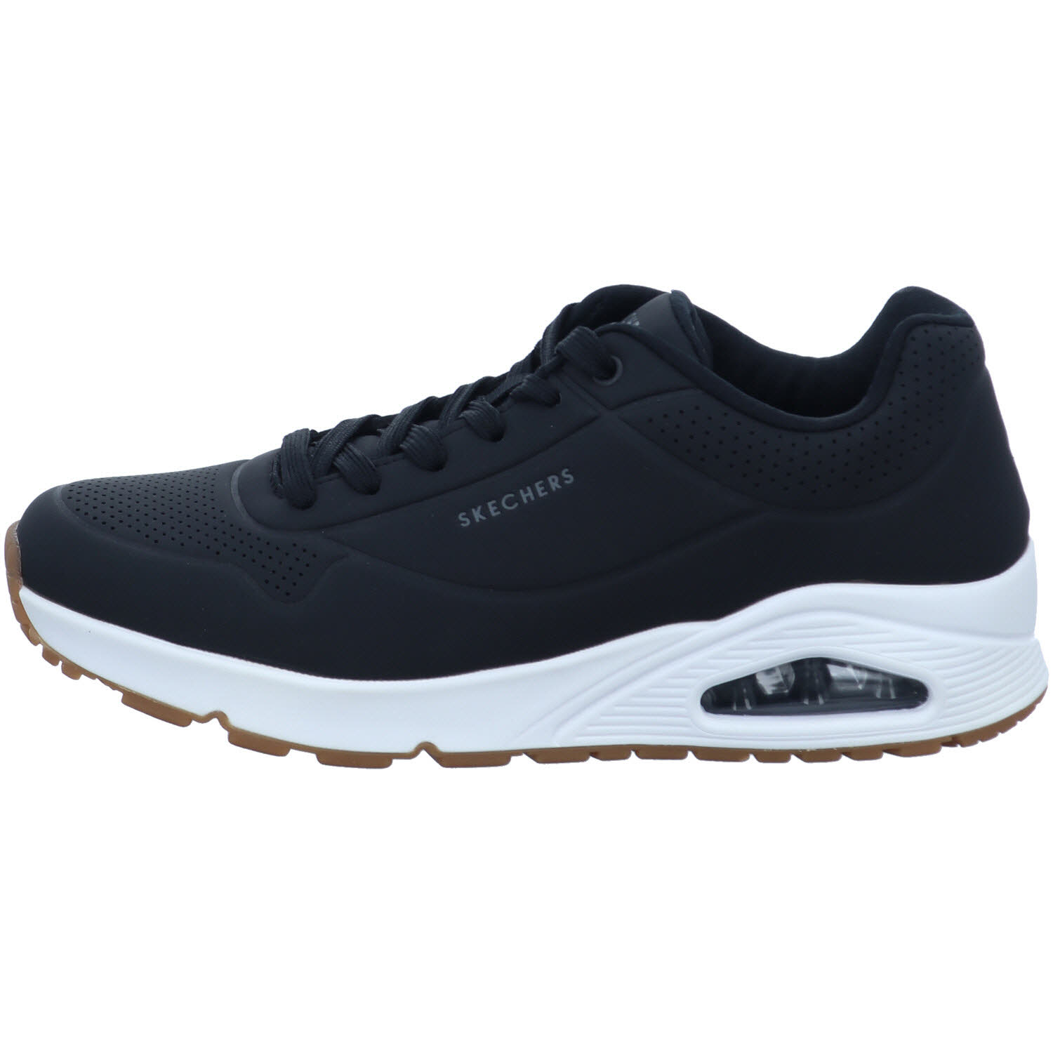 Skechers 52458 BLK UNO - STAND ON AIR schwarz | Fashion | Sneaker ...